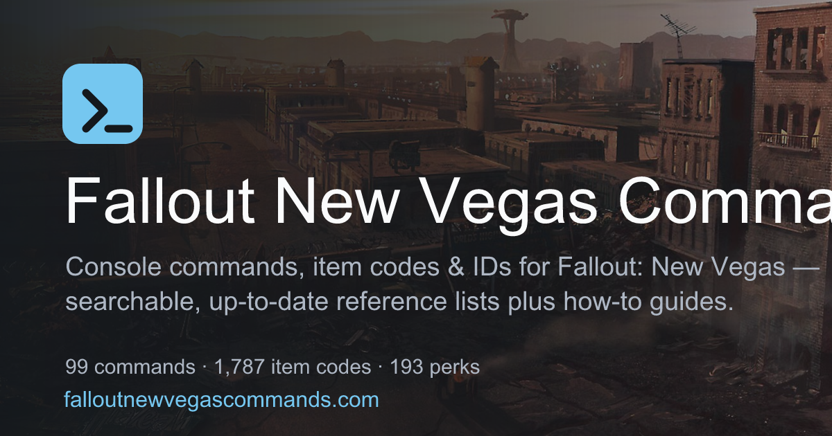 How to Level Up Fast in Fallout: New Vegas | Fallout New Vegas Commands